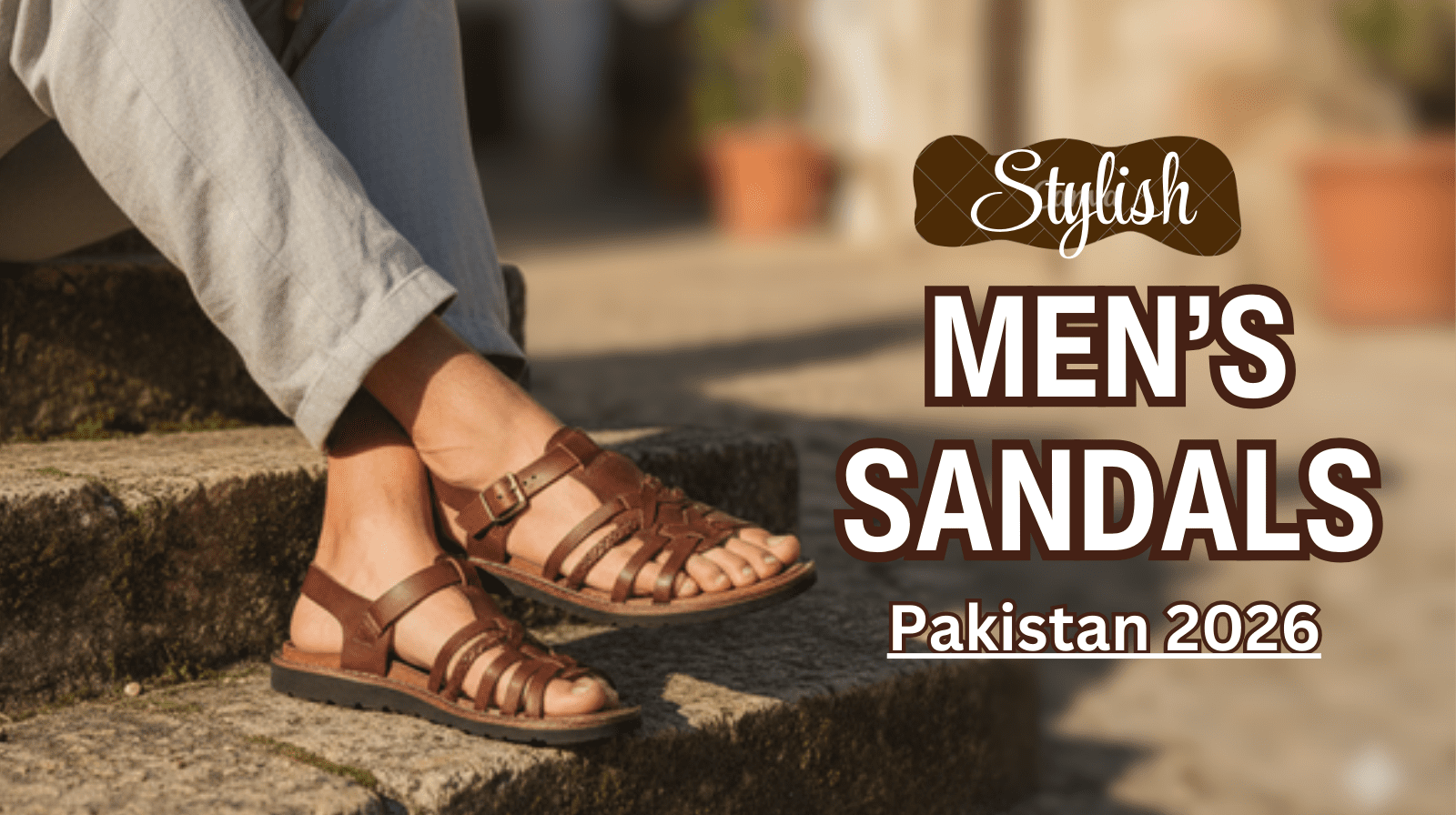 Stylish Men’s Sandals Pakistan 2026-Best Designs for Summer